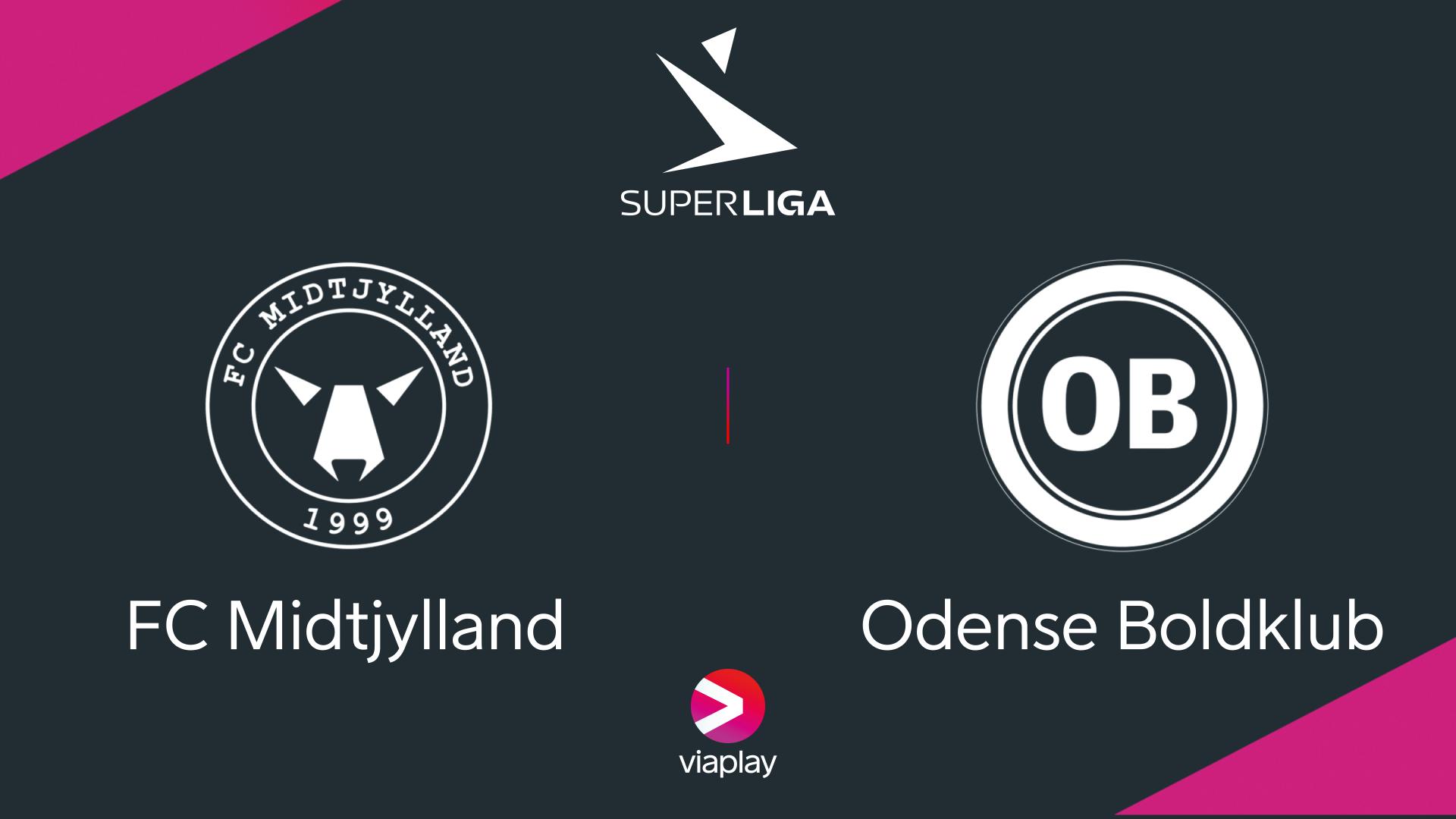 FC Midtjylland vs Odense Boldklub DK